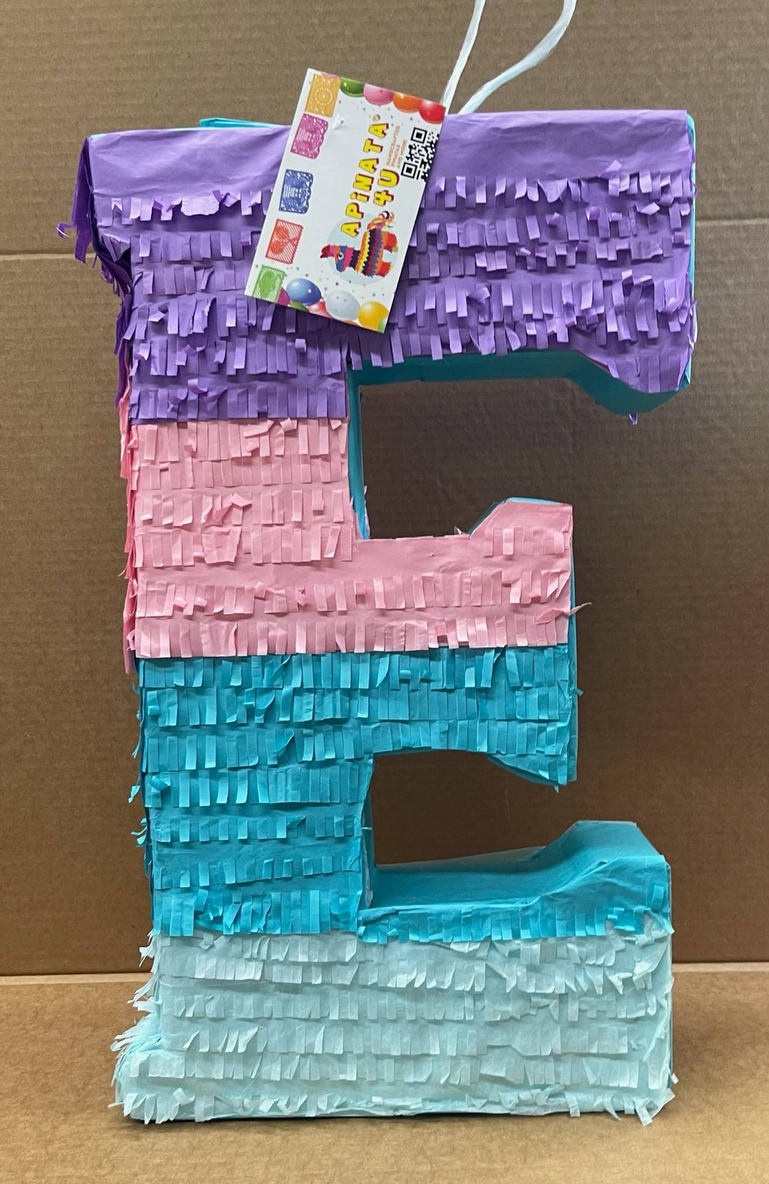 New! Handcrafted Custom Made 20” Letter Pinata 20" Tall Any Letter ...