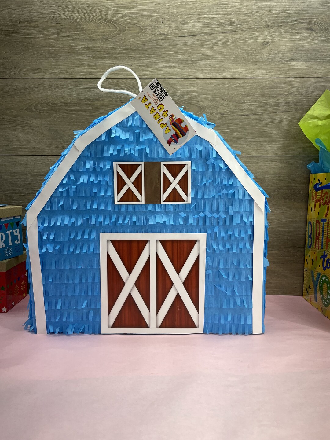 Farmhouse Pinata, for Farm House Party Celebration, Farm Animal Party ...