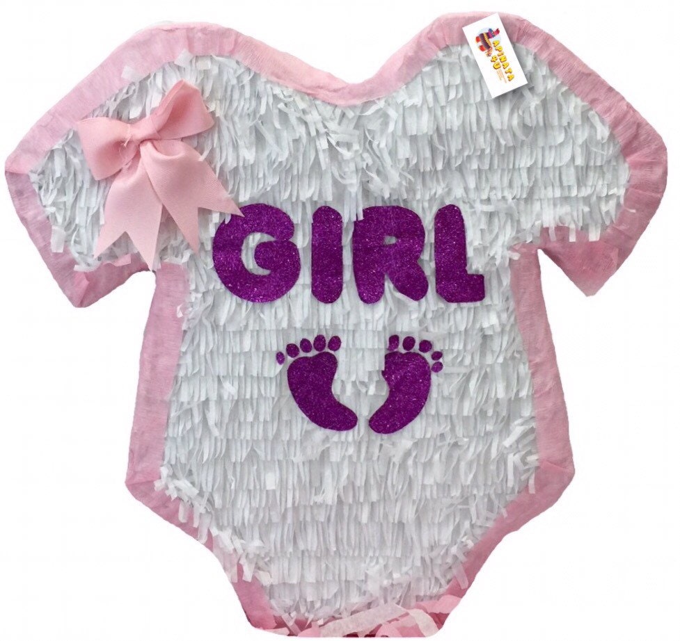 Baby Shower Pinata Baby Girl Onesie It's a Girl | Etsy