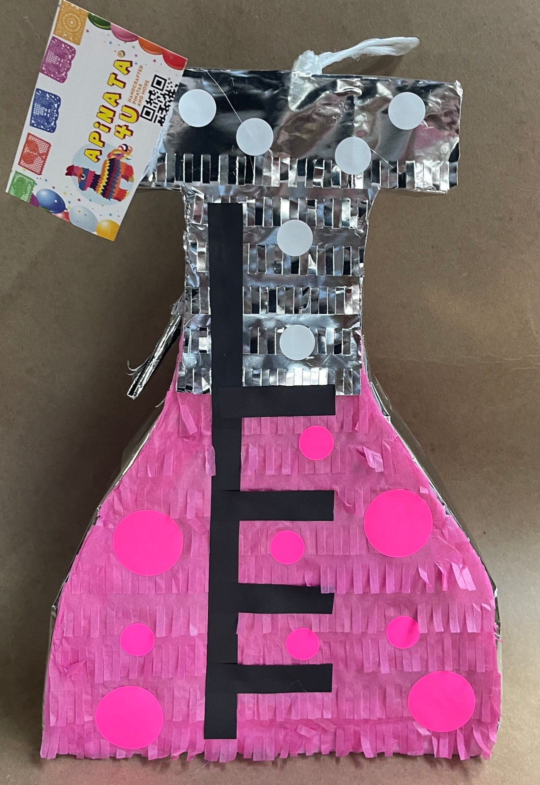 New! Science Beaker Pink Pinata Mad Scientist Birthday Party Supplies ...