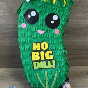 Sale! Ready to Ship! 20” Pickle Piñata Cucumber Dill No Big Dill ...