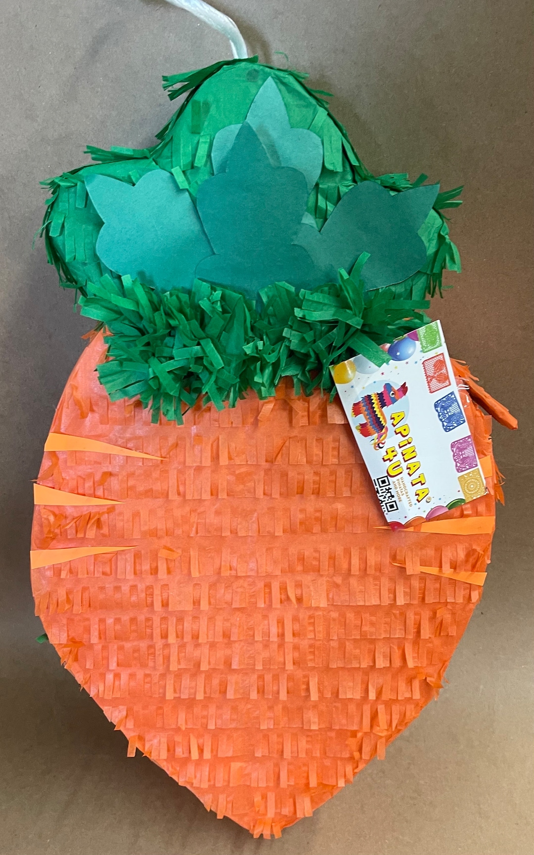 Carrot Pinata With Green Top, Perfect for Spring Parties, Easter ...