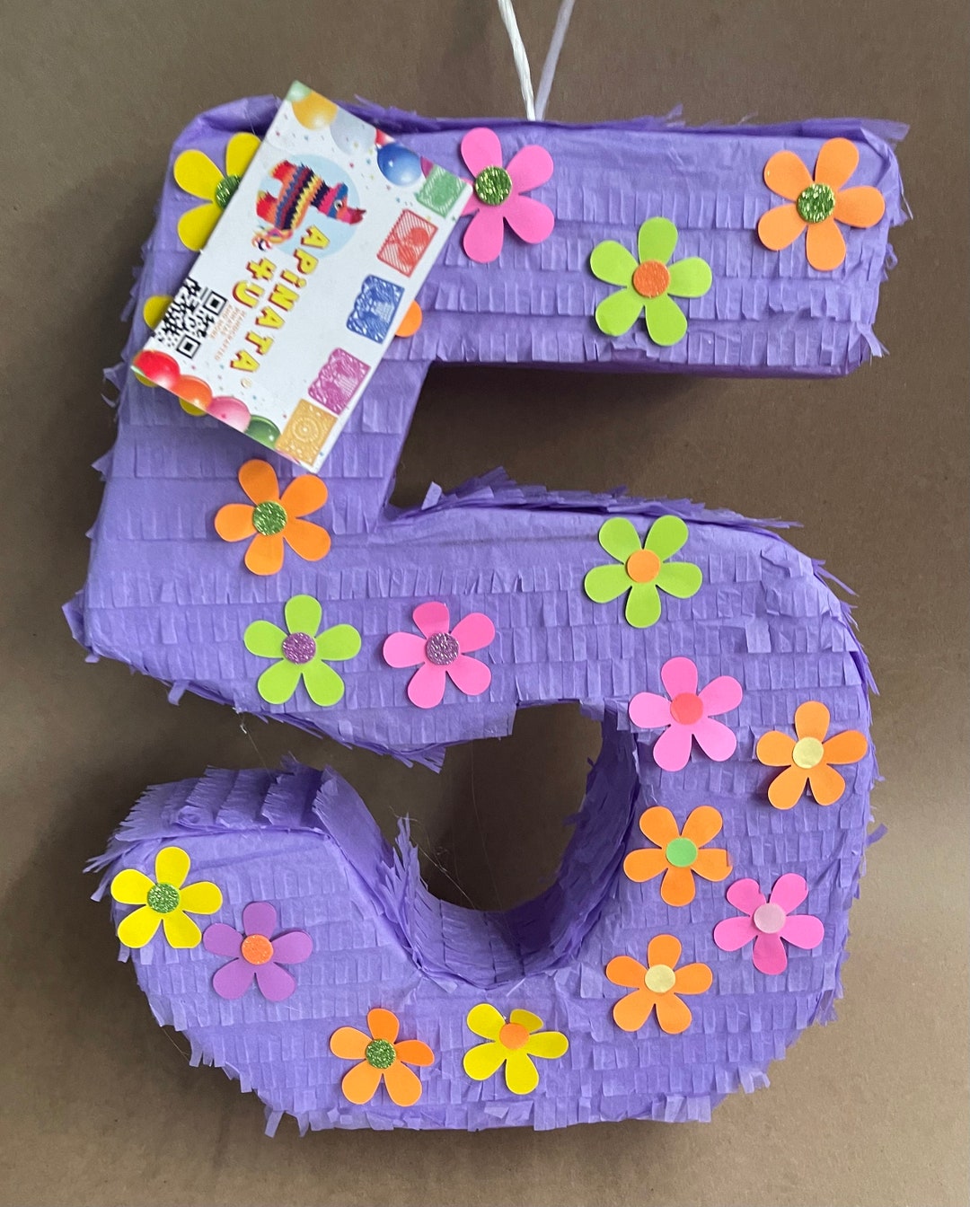 New! Number One Pinata Flowers Theme Two Groovy Themed Party Pinata ...