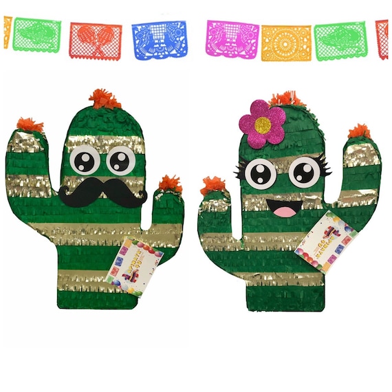 Sale 2 D Cactus Pinata Cinco De Mayo Pinata Señor Señorita | Etsy