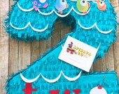 Sale 20 Tall Number Two Pinata Fish Theme Second Birthday - Etsy