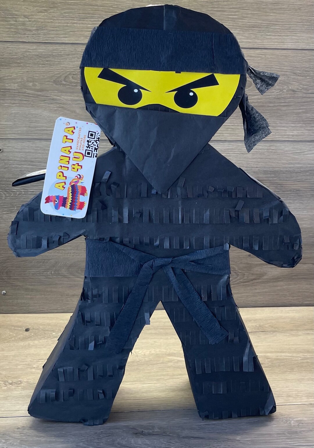 New! Sale! 20 Ninja Pinata Black Color Ninja Themed Birthday Party ...