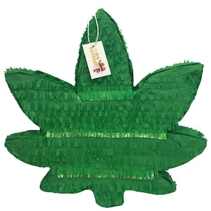 Hemp Leaf Pinata, 420 Festival Theme, Weed Themed Birthday Party ...