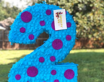 Number Two Pinata - Etsy