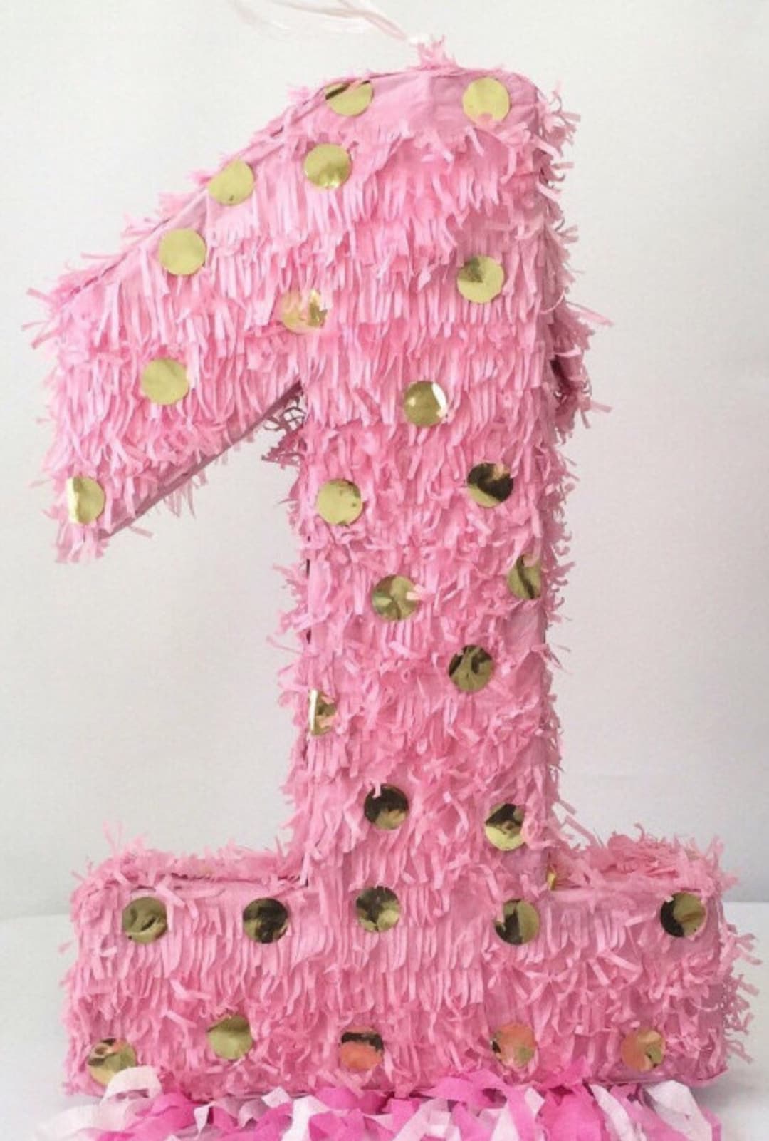 Piñata número uno de 20'' de alto Éxito tradicional - Etsy España