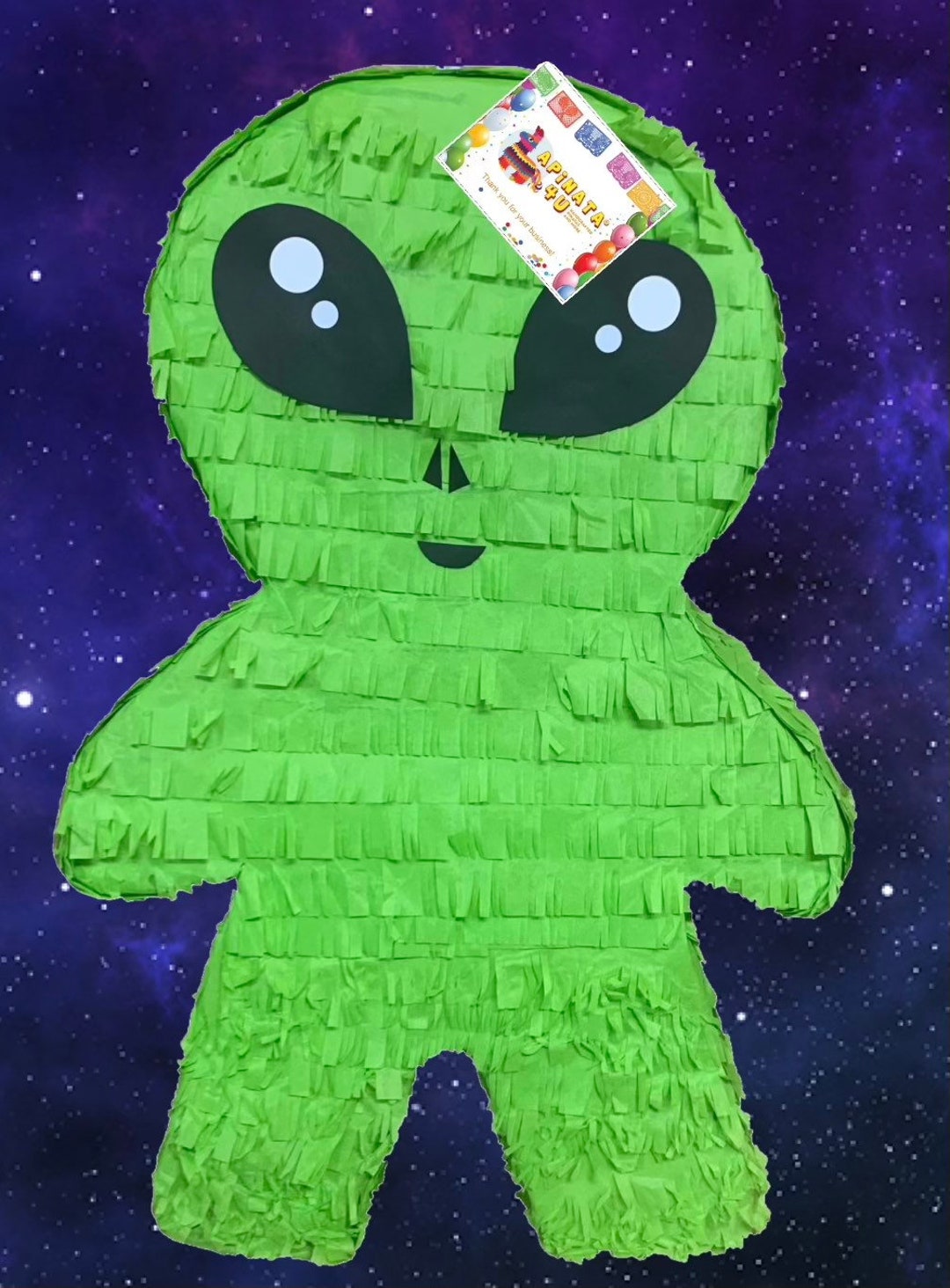Sale Ready to Ship Alien Pinata Out of This World Theme Area 51 Theme ...
