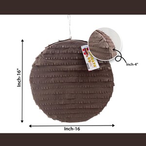 Round Pinata, Diy Blank Pinata for Custom Theme Parties, Solid Color ...