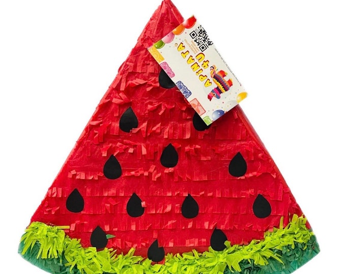 Watermelon Pinata, Watermelon Party Decoration - Etsy