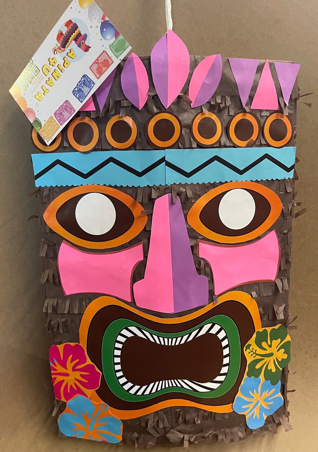 New 20 Tall Tiki Pinata Luau Themed Birthday Party - Etsy