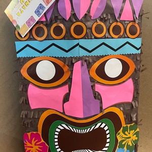 New 20 Tall Tiki Pinata Luau Themed Birthday Party - Etsy