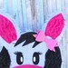 Cow Pinata With Glittery Pink Bow - Etsy