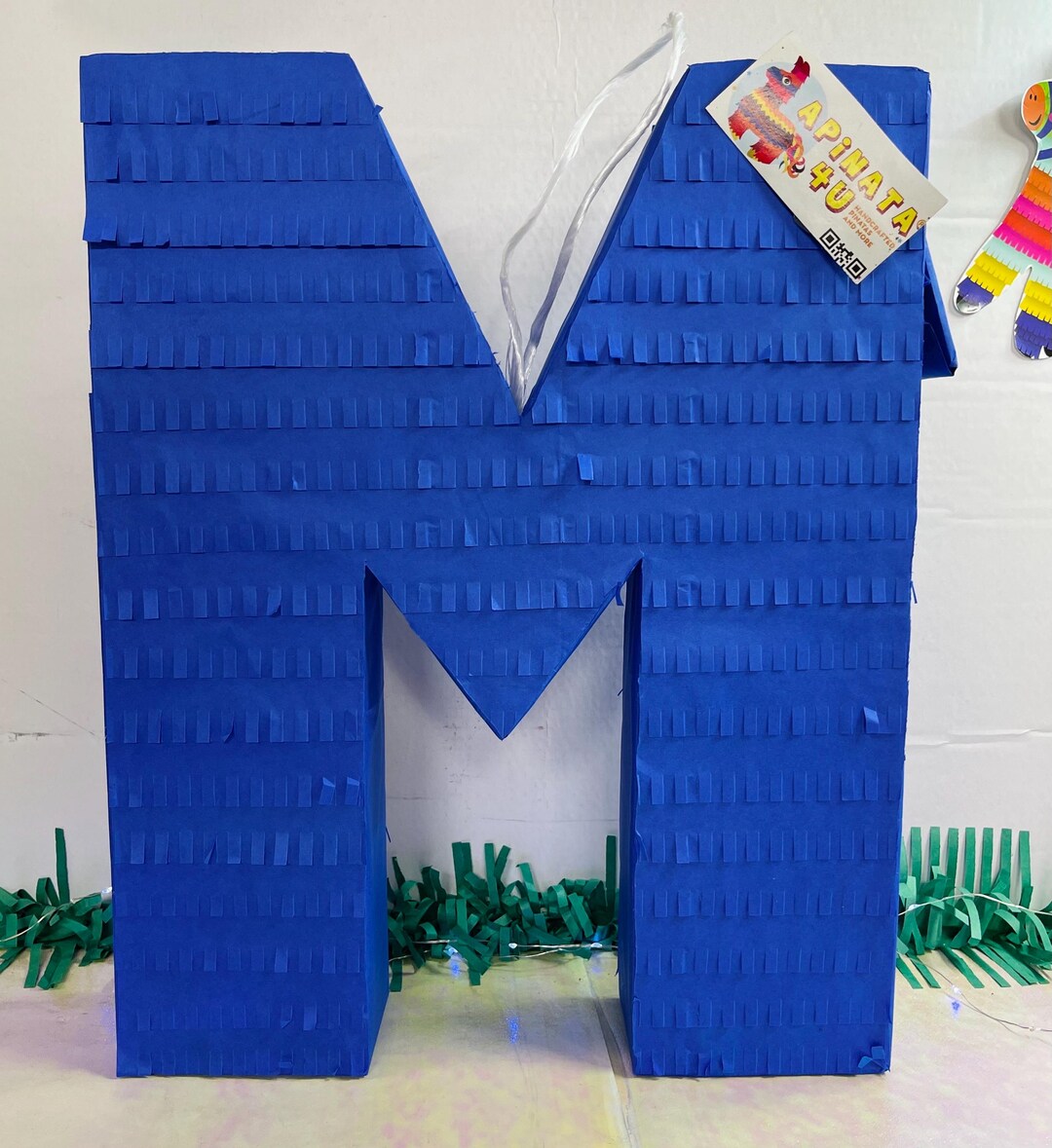 Handcrafted Letter Pinata, Custom Color, 20" Tall - Etsy