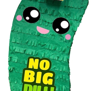 Sale! Ready to Ship! 20” Pickle Piñata Cucumber Dill No Big Dill ...