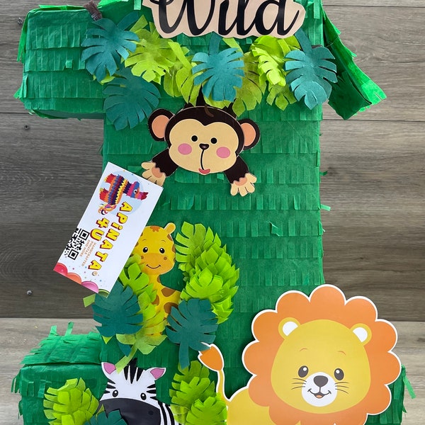 Wild One Birthday Pinata - Etsy