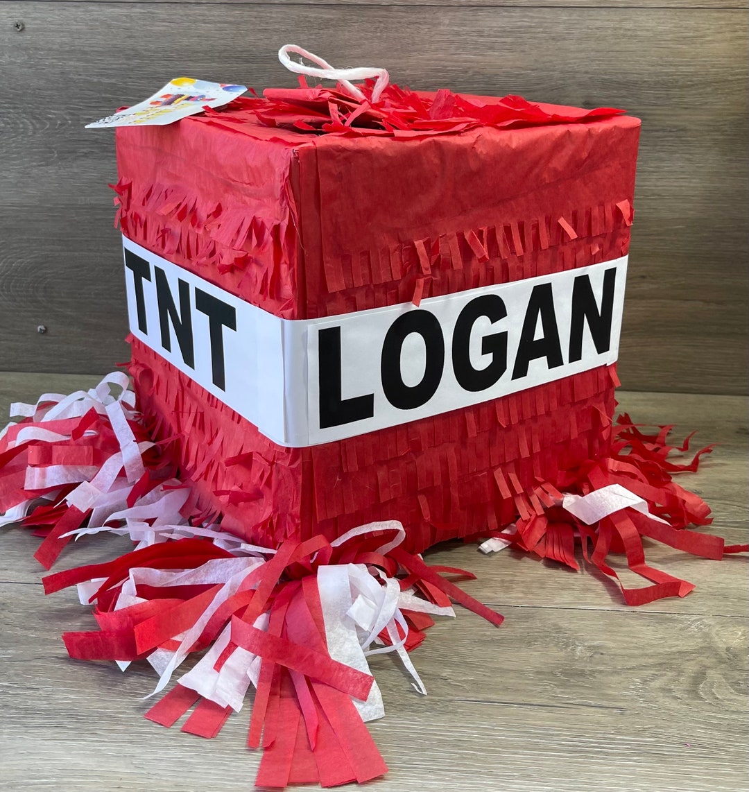 Sale! Ready to Ship! Personalized Handcrafted Custom Made TNT Pinata ...