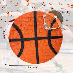 19" Basketball Themed Party Pinata for Sports Events, Perfect Gift for ...