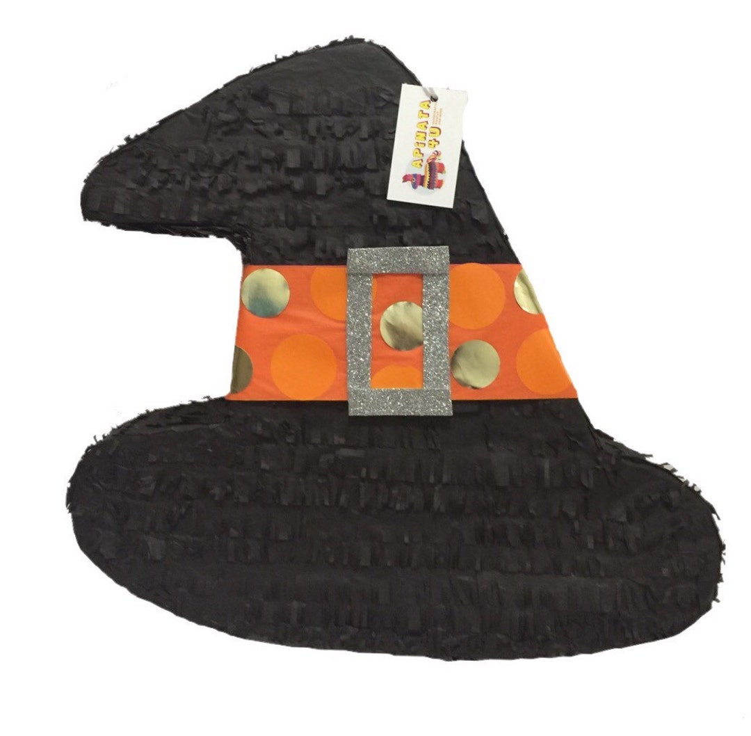 Witch Hat Pinata for Halloween - Etsy