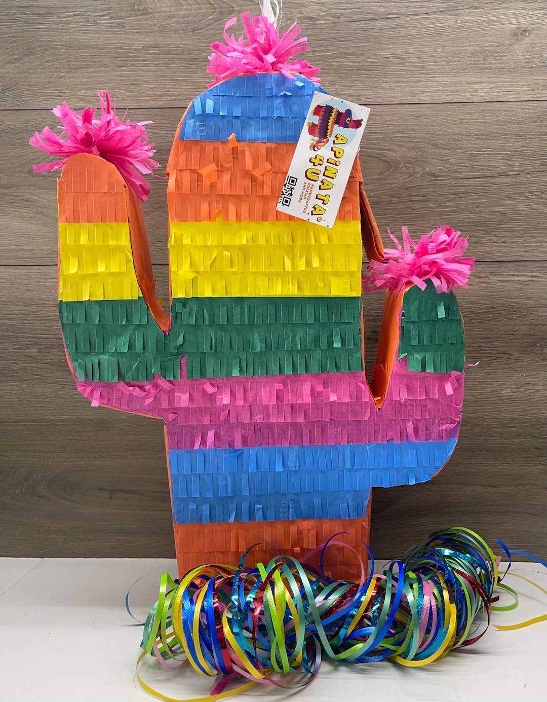 Cactus Pinata, Fiesta Party Decoration, 20" Tall - Etsy