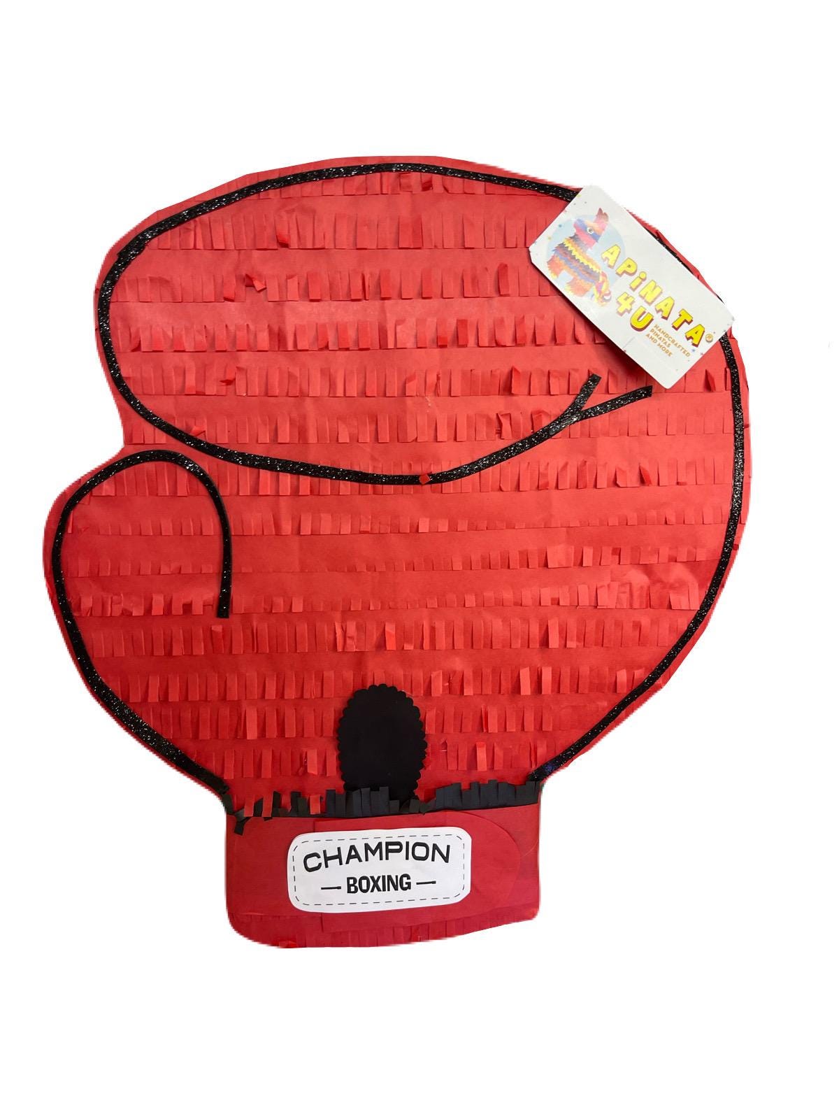 Sale! Ready to Ship! Red Boxing Glove Pinata Boxing Themed Birthday ...