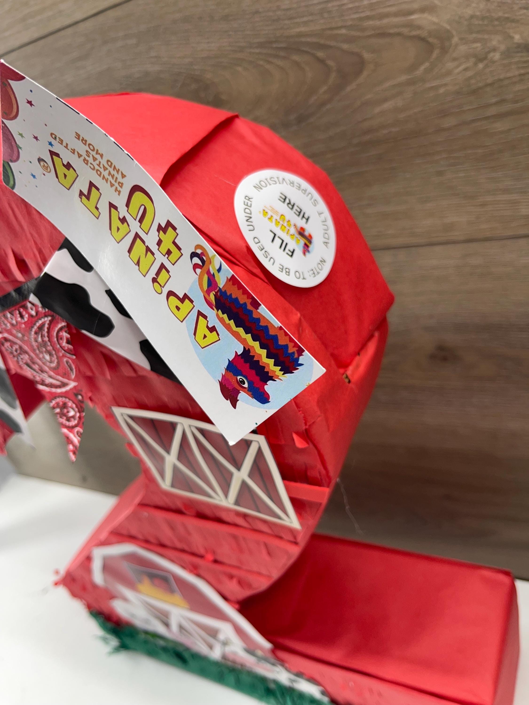 Number Two Rustic Barn Piñata Perfect for Farm-themed Parties! - Etsy