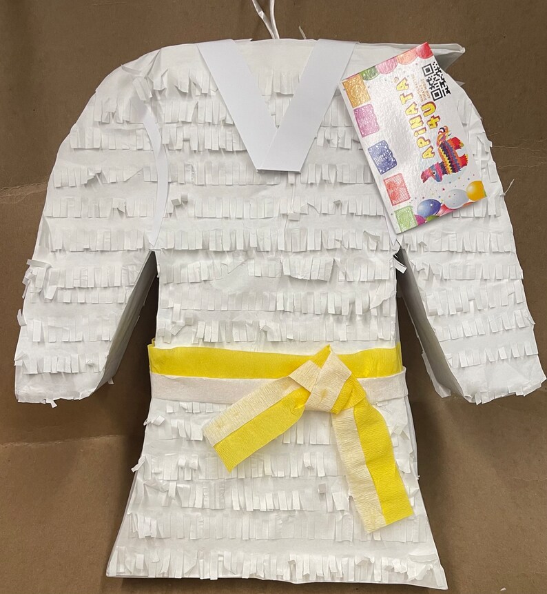 20” Tall Martial Arts Pinata Karate Tae Kwon Do Birthday Pinata Ninja ...