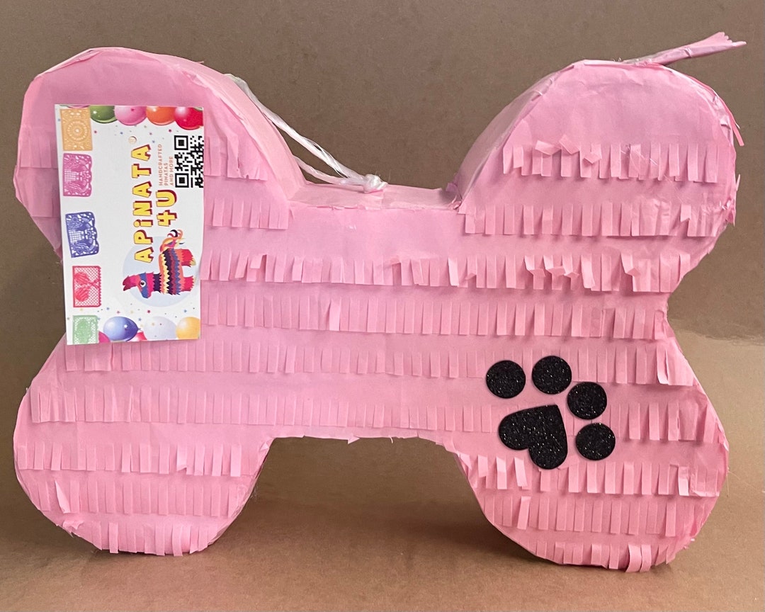 Sale! Ready to Ship! Dog Bone Pinata for Puppy Themed Birthday Party ...