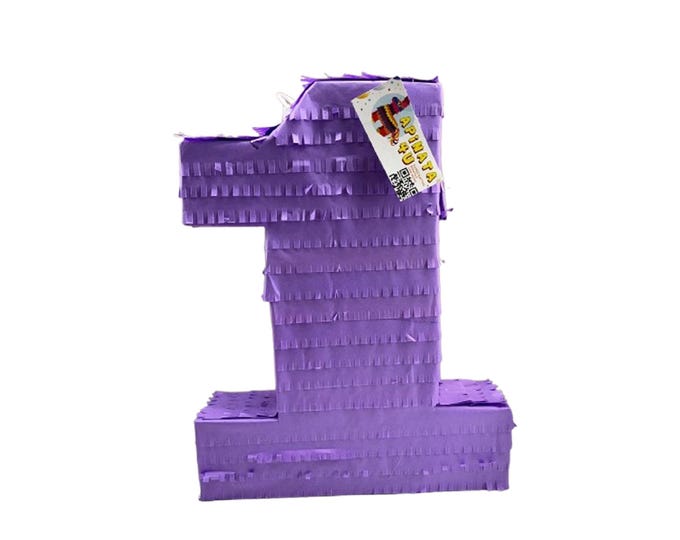 Butterfly Number One Piñata Butterfly Theme available Numbers 1-9 - Etsy