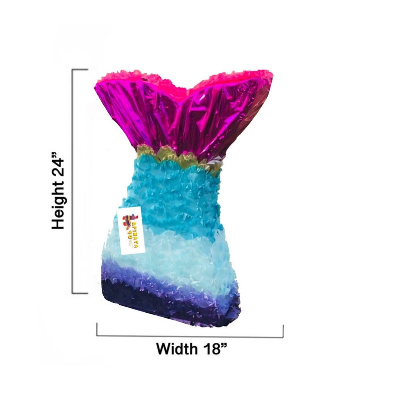 New Mermaid Tail Pinata Under the Sea Theme Birthday Mermaid - Etsy