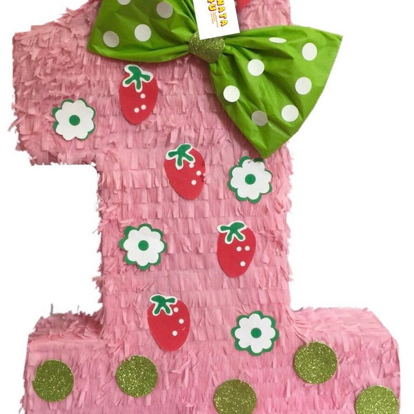 Strawberry Shortcake Pinata - Etsy