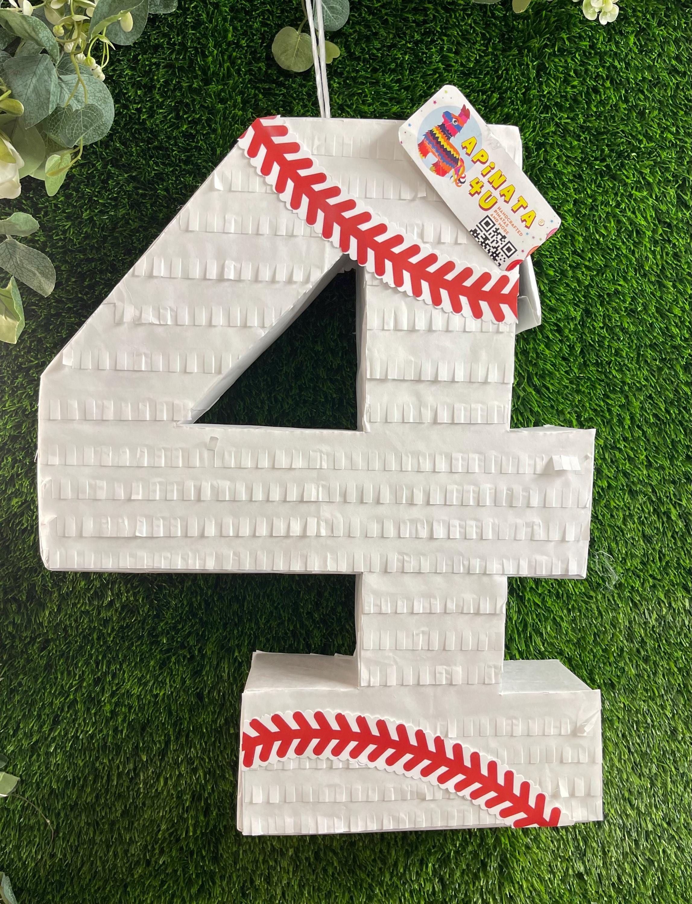 APINATA4U Baseball Theme Pinata Eight Birthday Number Eight Pinata - Etsy
