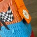 Custom Race Car Themed Number Pinata, Birthday Party Decoration ...
