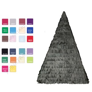 Sale! Ready to Ship! Triangle Pinata Solid Color Blank Piñata Squid ...