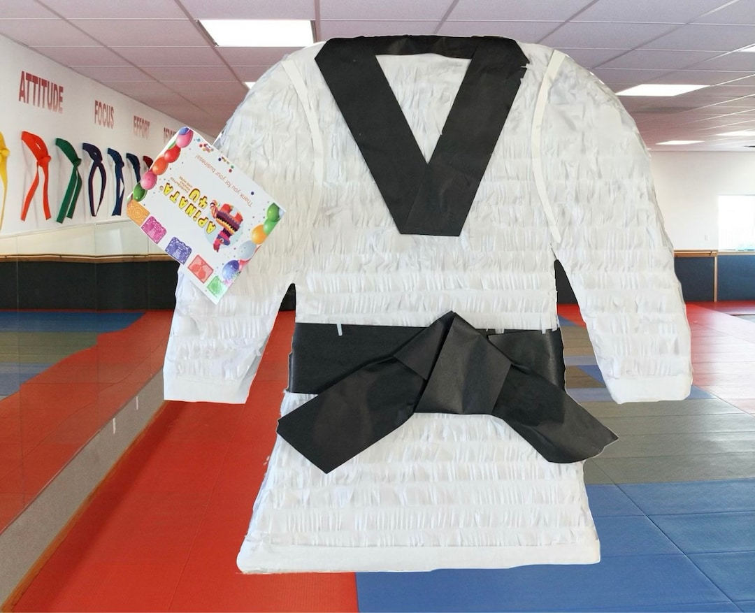 20” Tall Martial Arts Pinata Karate Tae Kwon Do Birthday Pinata Ninja ...
