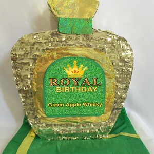 Whiskey Inspired Pinata Gold & Green Color - Etsy