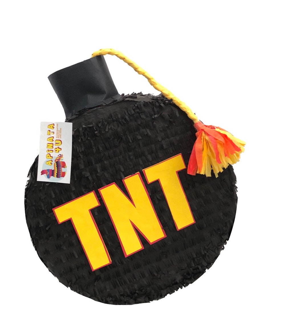 Sale TNT Pinata Black Color Fully Assembled Bomb Shape Spy - Etsy