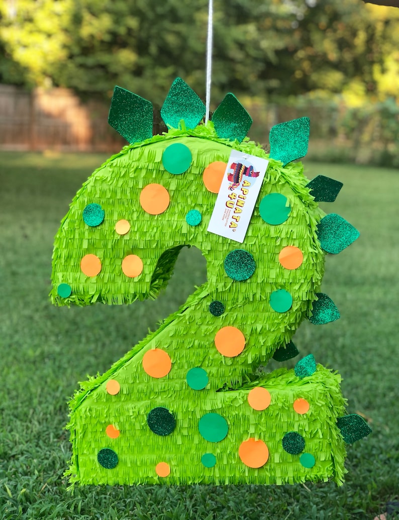 20'' Tall Number Two Pinata Second Birthday Pinata - Etsy