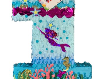 Mermaid Pinata - Etsy