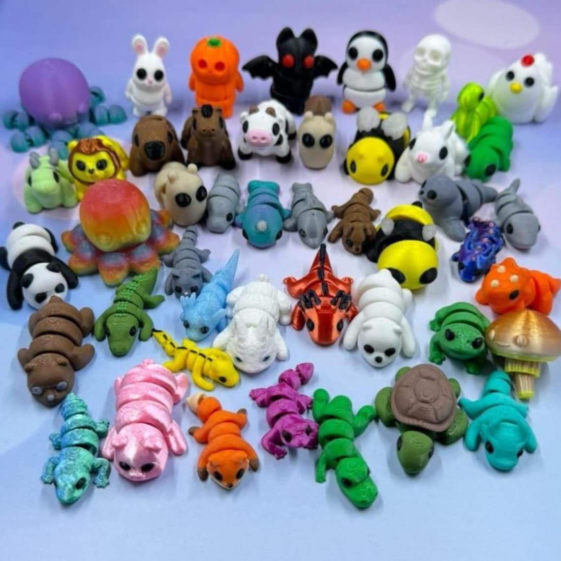 3D Printed | Articulating | Mini | Animal | Fidget |sensory | Baby ...