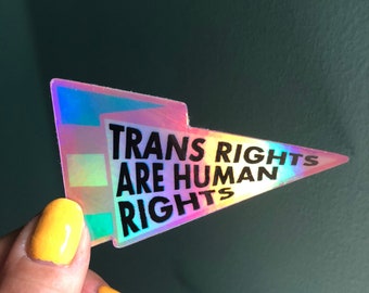 Trans Sticker - Etsy