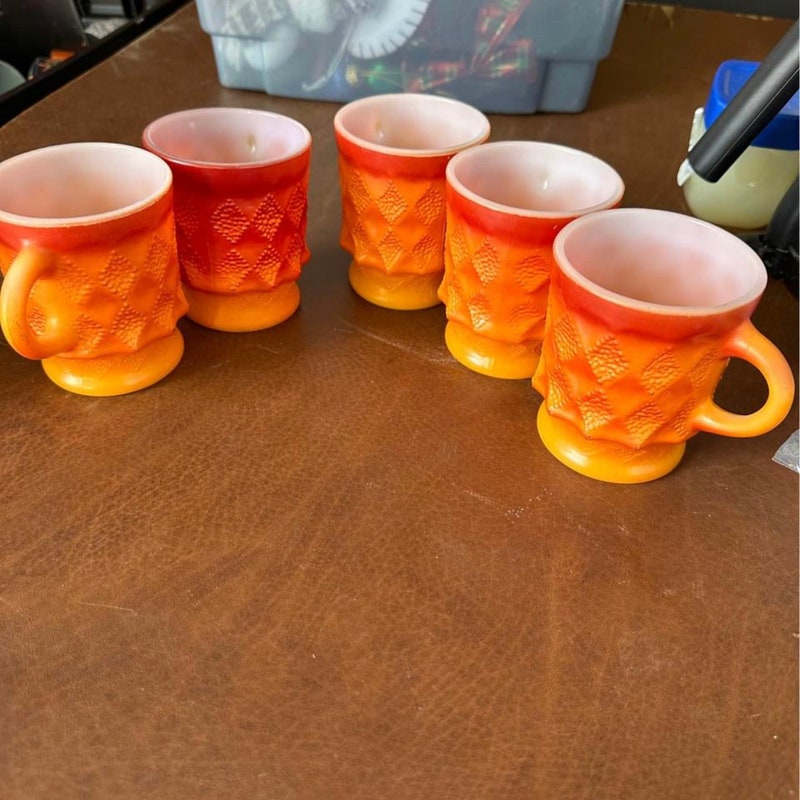 Fire King Coffee Cup - Etsy