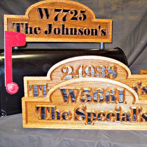 Personalized Mailbox Topper a Great Way to Add Numbers to Your Mailbox ...