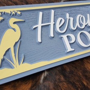 Personalized Welcome / Address Sign Featuring a Beautiful Cypress Tree ...