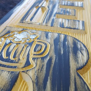 A Great Beer Sign for Your Bar or Man / She Cave - Bar Sign - Man Cave ...