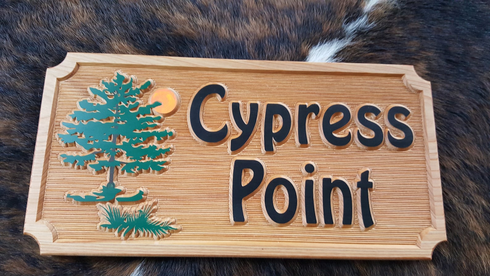 Personalized Welcome / Address Sign Featuring a Beautiful | Etsy