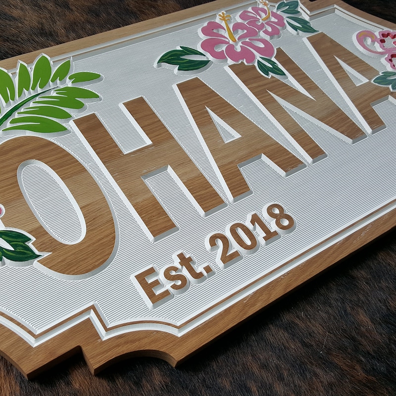 Ohana Wood Sign - Etsy