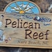 Personalized Beach House or Island House Carved Wood Sign - Etsy